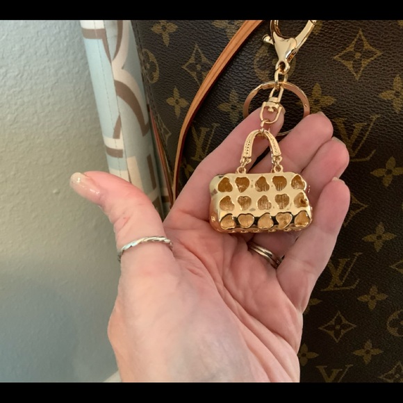 Bags | Nwt Mini Red Purse Bag Charm Keychain | Poshmark